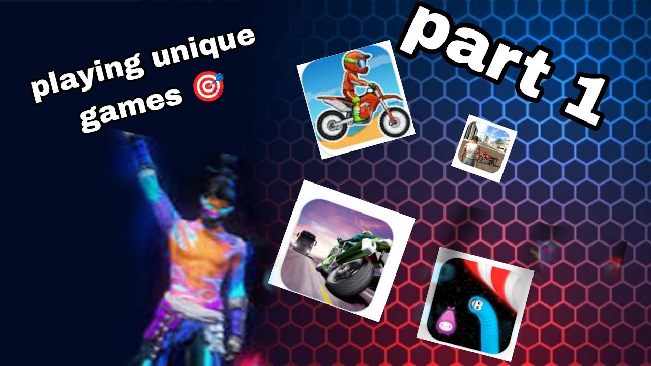 Playing unique games || part 1 ||clasic gameplay - YouTube