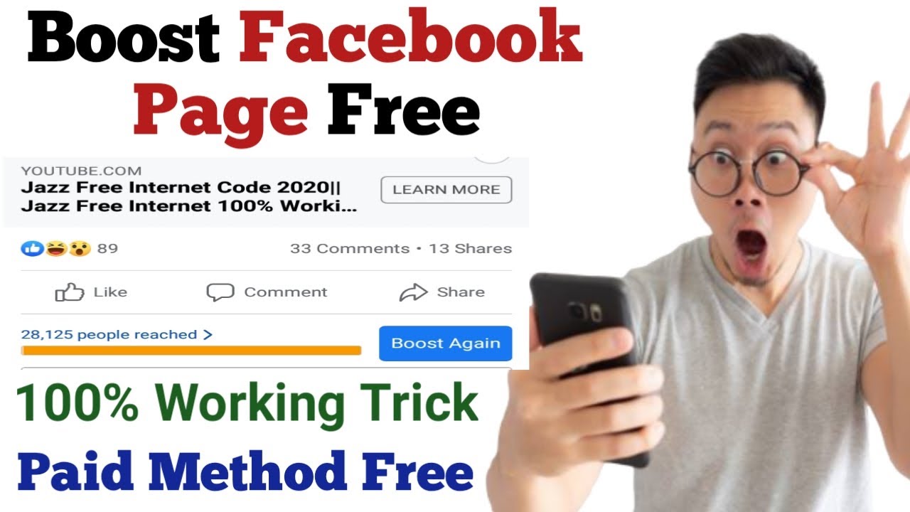 How to Boost Facebook Page 2020||Facebook 2020 - YouTube