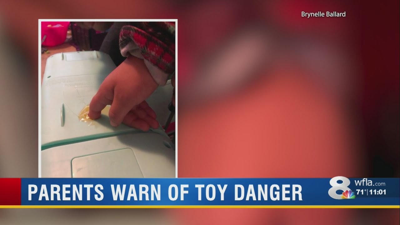 Parents warn of toy danger - YouTube