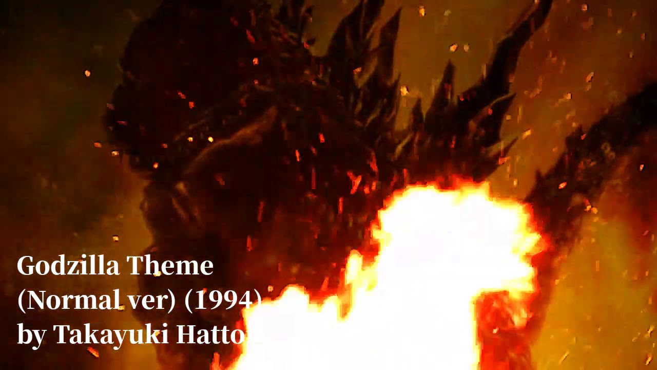 Takayuki Hattori - Godzilla Theme (Normal ver) (1994) - YouTube