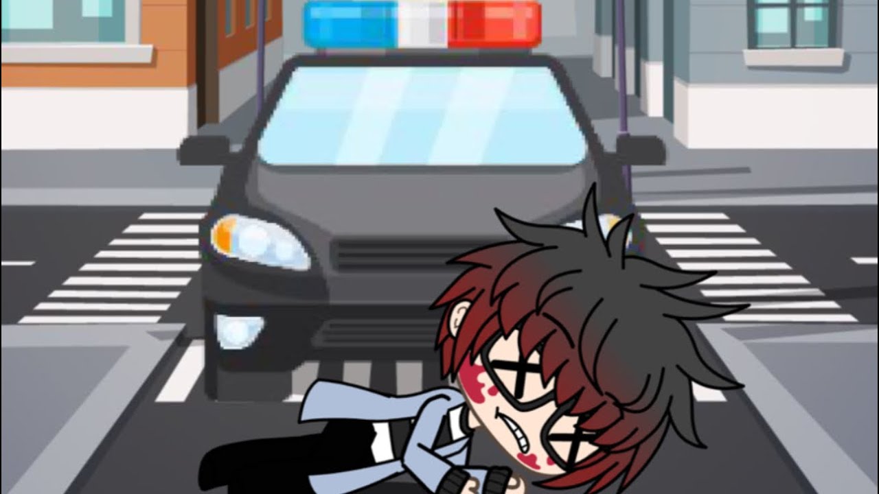 The Police Car in every Gacha story 💀|| Gacha Club (life) - YouTube