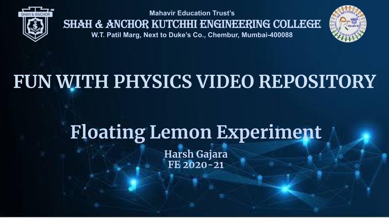 What is a Controlled Experiment? – The Floating Lemon Experiment - YouTube