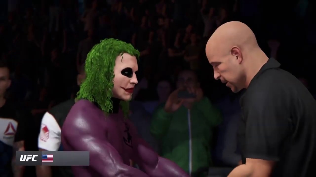 Joker VS Bruce Lee fight #UFC match - YouTube