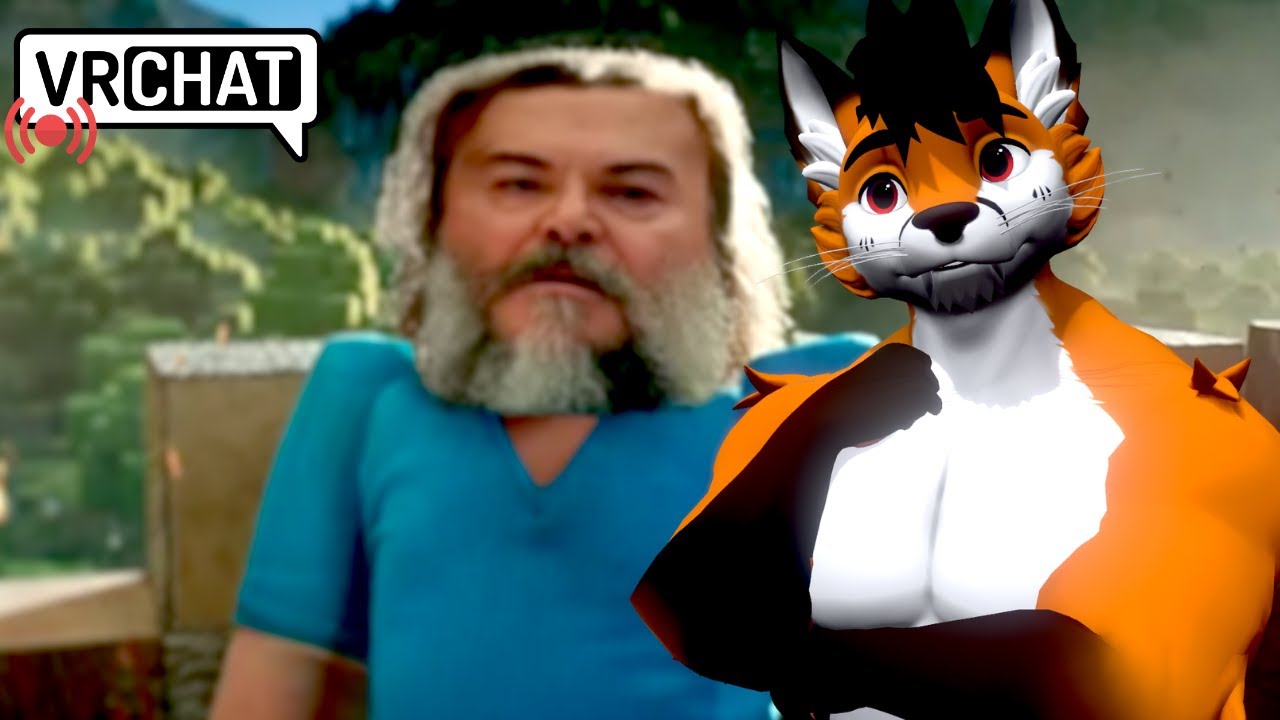 Melhor que o filme do Minecraft?! ⛏️🏔️ ⁝ VRChat #furry #vtuberbr # ...