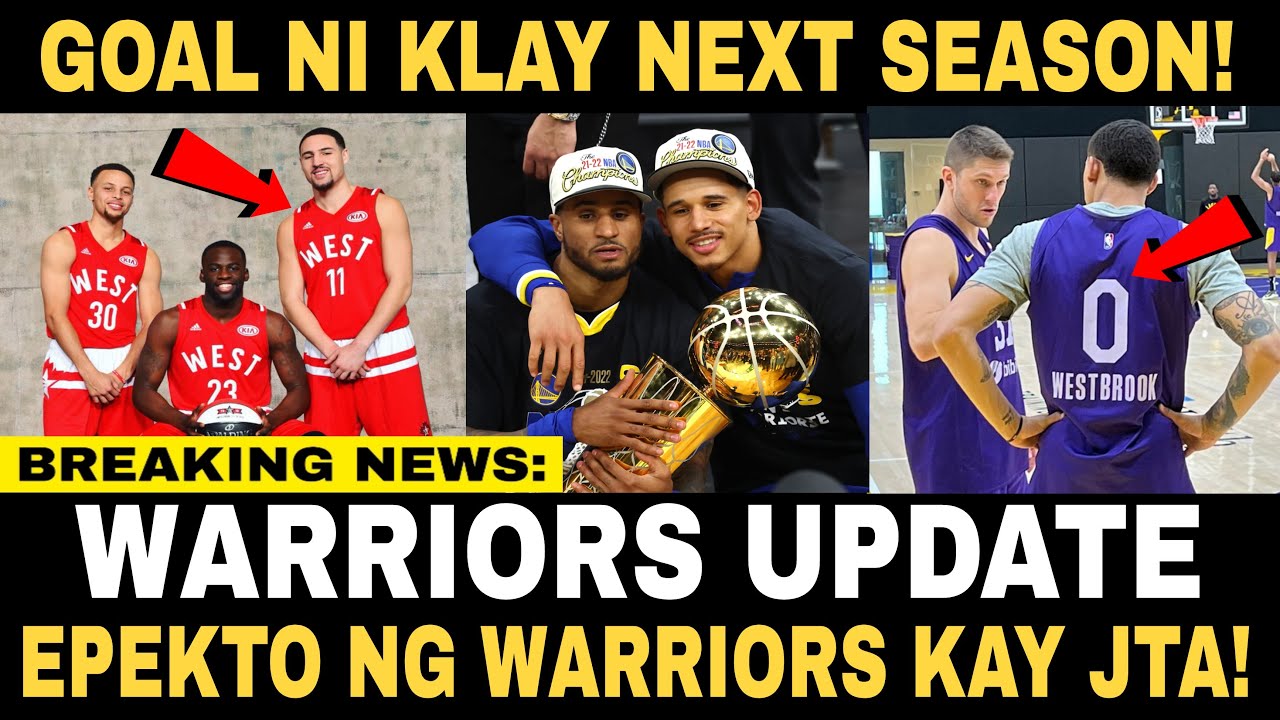 EPEKTO NG WARRIORS KAY JTA! GOAL NI KLAY THOMPSON NGAYONG SEASON ...