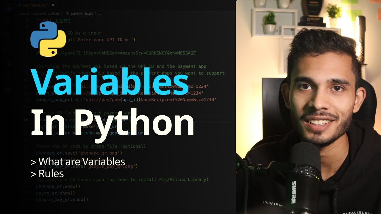 Variables In Python Python For Beginners Lecture4 Youtube 0101