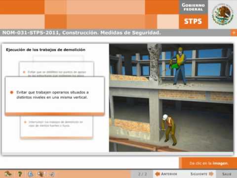 NOM-031-STPS-2011, Construcción - Medidas de Seguridad para Trabajos ...