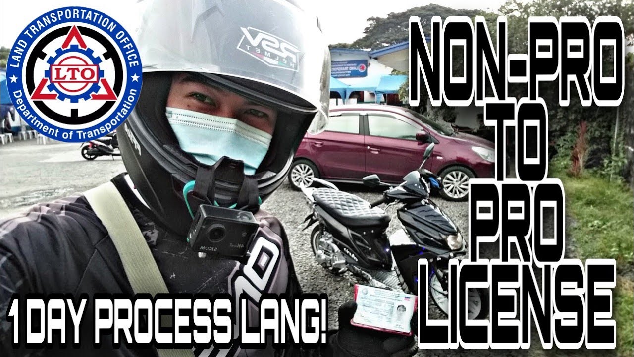 UPGRADE NON-PRO TO PROFESSIONAL DRIVER'S LICENSE | REQUIREMENTS | STEP ...