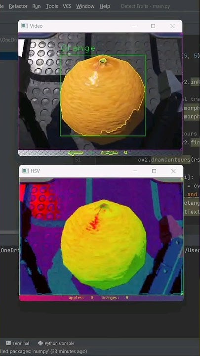 Artificial Vision Python OpenCV NumPy - YouTube