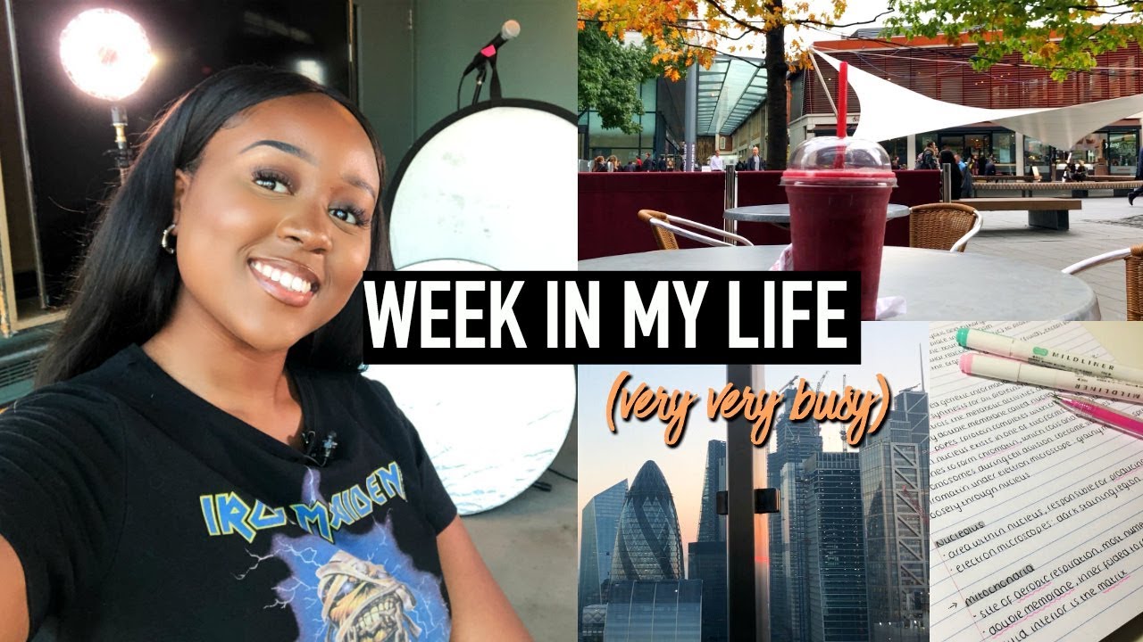 Week In The Life of A University Student & YouTuber in London - YouTube