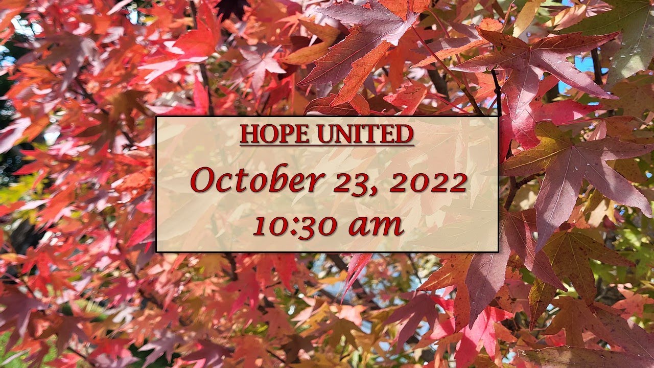 20th Sunday after Pentecost - YouTube