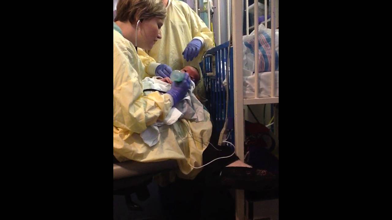 Swallow assessment with the speech pathologist - Trach Baby - YouTube