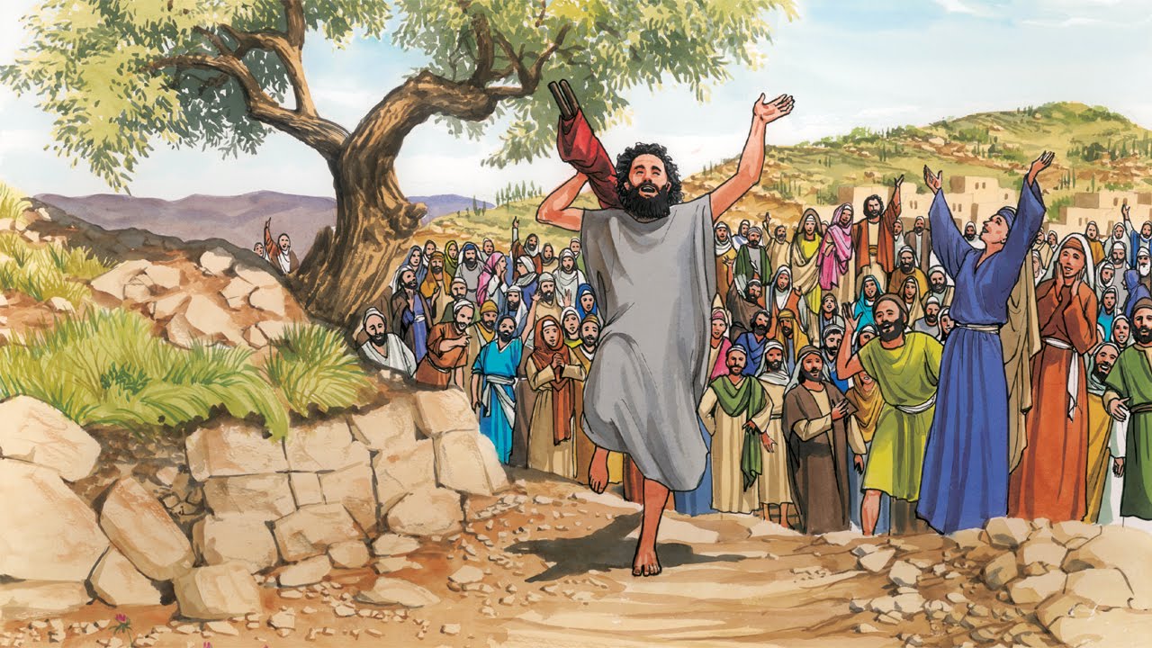 026 - Jesús perdona y sana a un paralítico (Spanish) - YouTube