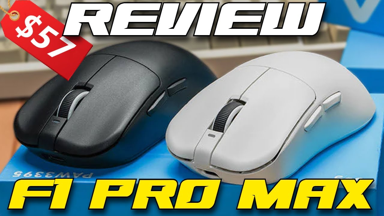 $57 Premium Mouse VGN Dragonfly F1 Pro Max Review - YouTube
