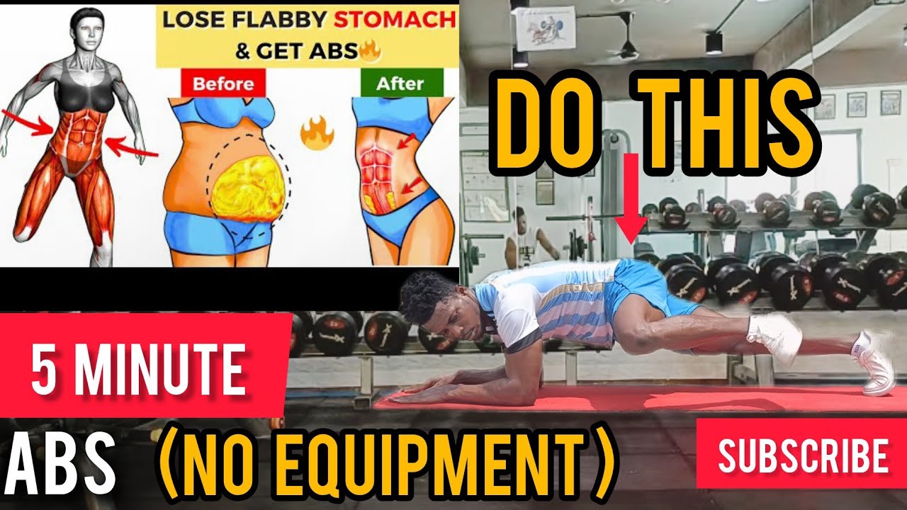 How To Get Six Pack Abs Anywhere - 5 Min Side Abs Workout - YouTube