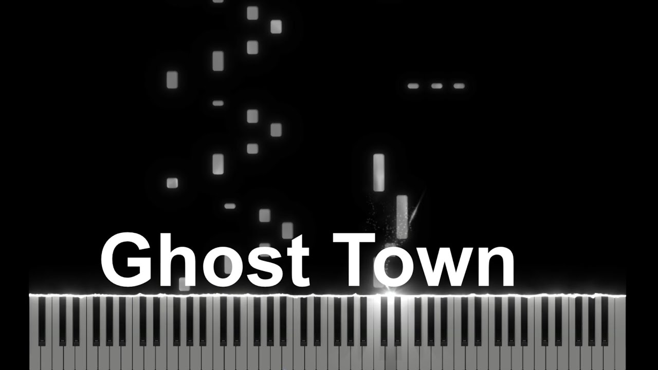 Ghost Town (Benson Boone) - Piano Cover - YouTube