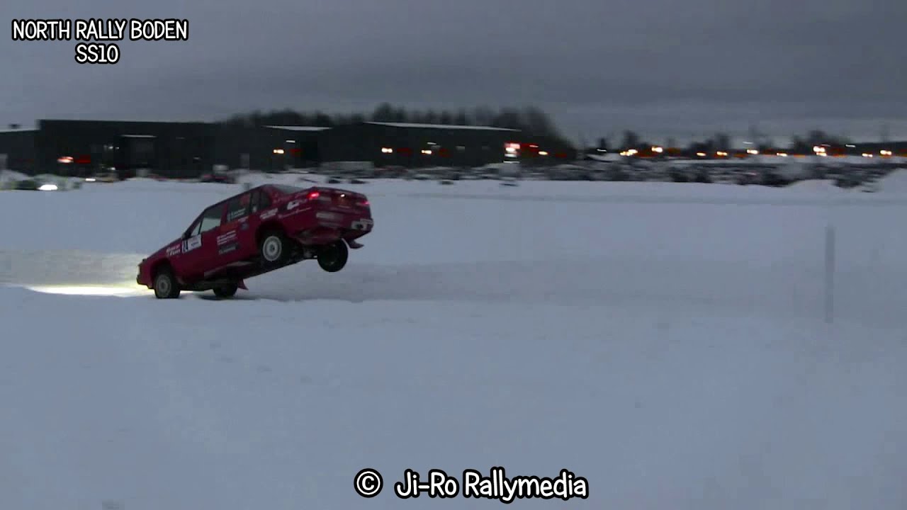 Rally SM North Rally Boden SS10 PowerStage Trimmat 2WD 8 Feb 2025 - YouTube