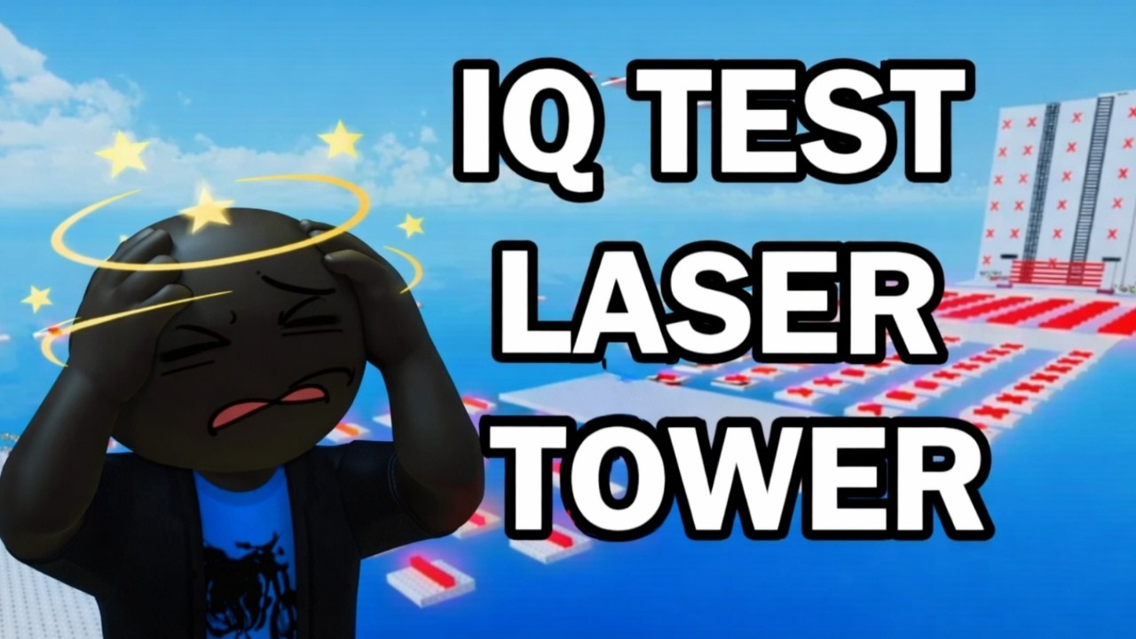 IQ TEST LASER TOWER! Cuma Orang Jenius yang Bisa Lolos!!! Roblox - YouTube