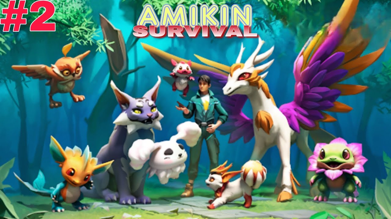 Amikin Survival (Game Mobile) #2 : Thu Phục Cục Đá Kỳ Lạ Pebblo - YouTube