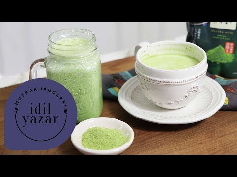 Matcha Latte ve Matcha Smoothie Tarifi | Matcha Nedir? | İdil Yazar ile Diyet İçecekler Tarifi
