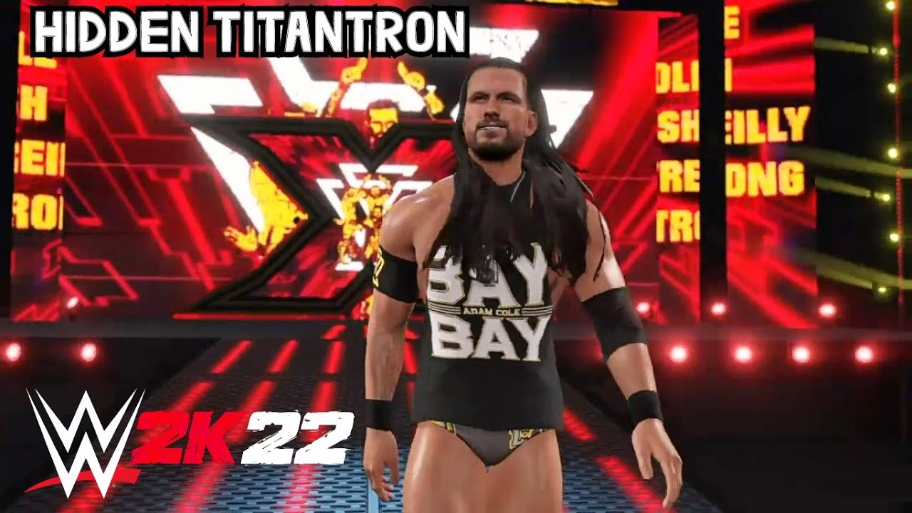 WWE 2K22: Adam Cole with HIDDEN Titantron | Entrance + Match + Victory ...