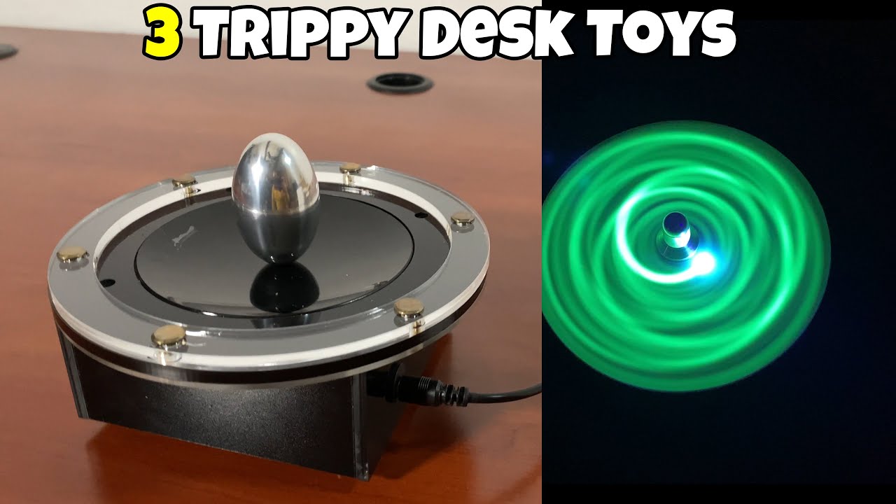 PhiTOP vs. PhoTOP vs. eTop ⭐ 3 Trippy Physics Desk Toys - YouTube