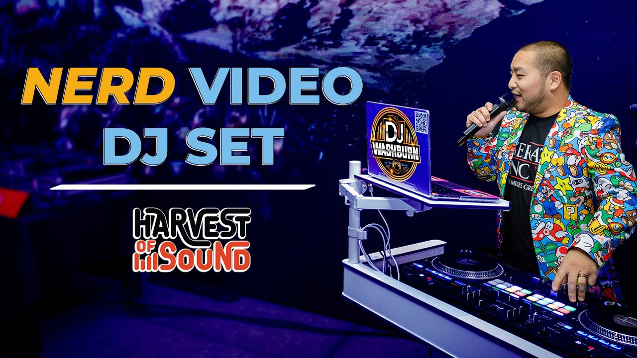 NERD Video DJ Set w/ Video Wall (DJ Washburn) - YouTube
