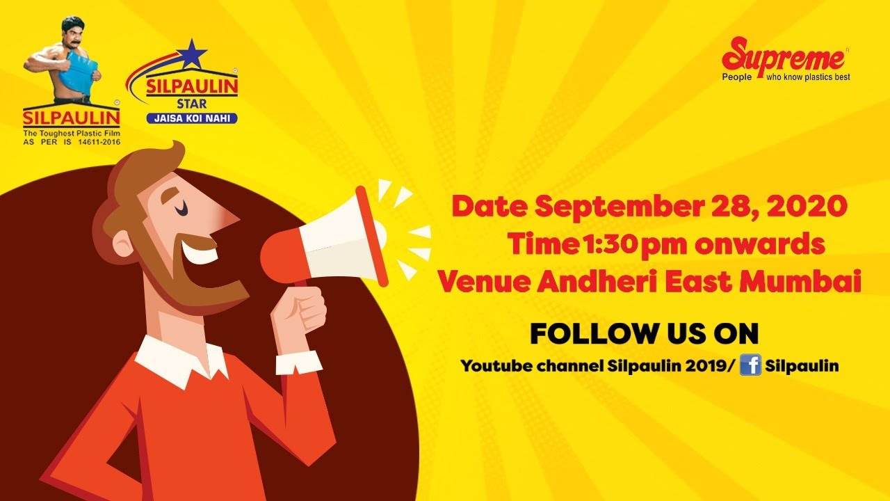 Silpaulin All India Go Lucky Draw 2019-2020 Virtual Event September 28 ...