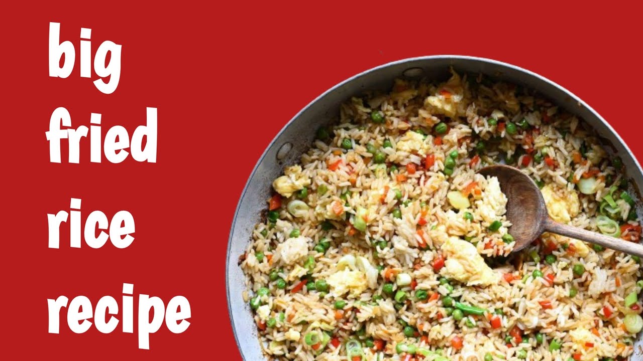 How to make big fried rice recipe | fried rice recipe 2025.01.22 - YouTube