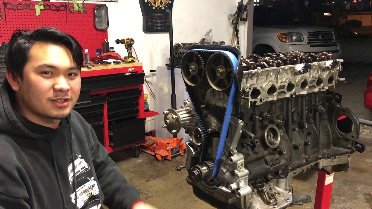 1.5JZ Pt.4 | Head Assembly & Timing - YouTube