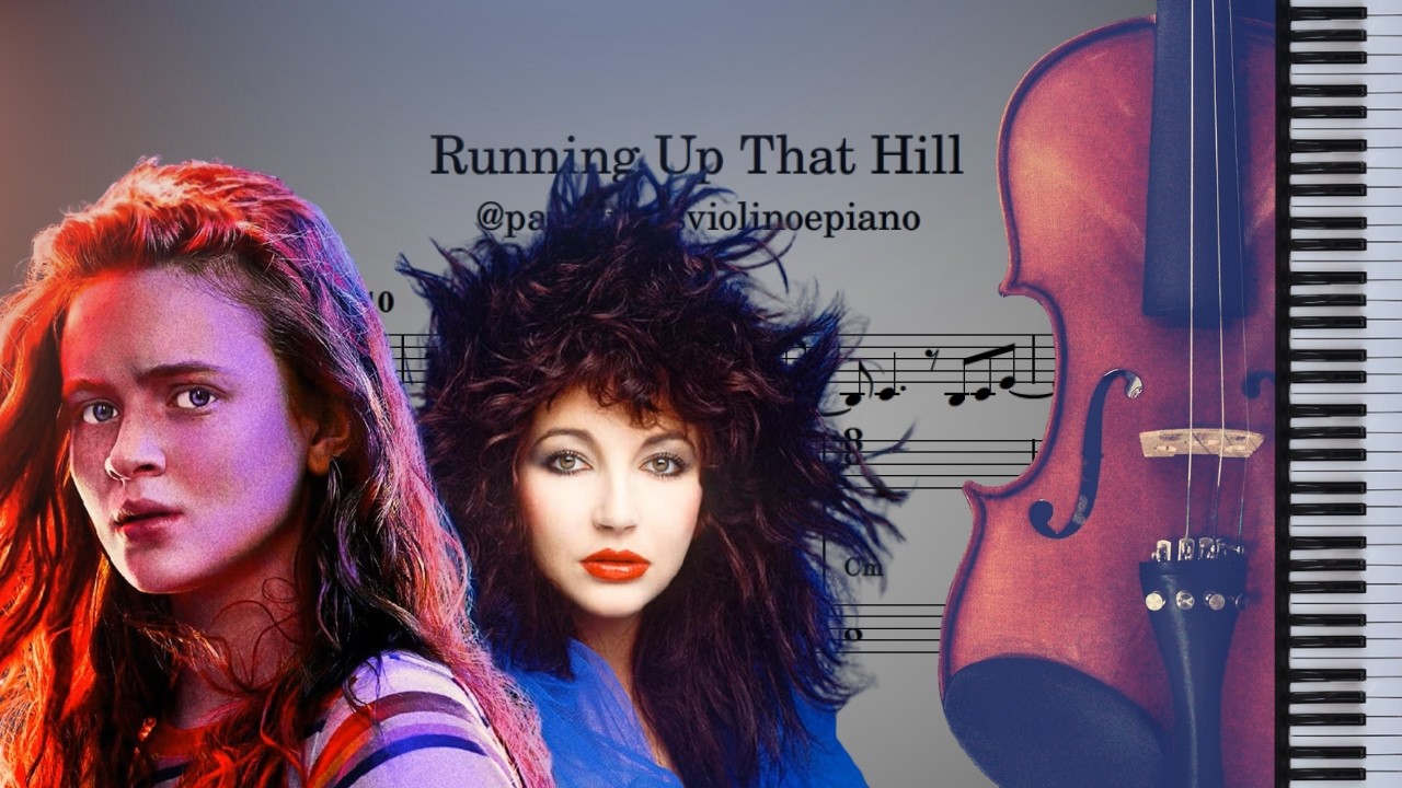 Running Up That Hill - Kate Bush (Stranger Things) | Partituras Violino ...
