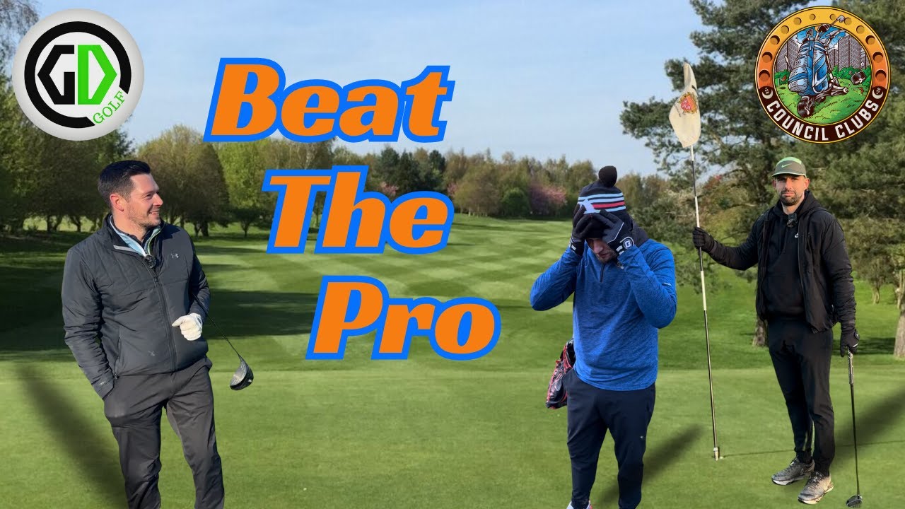 BEAT THE PRO. 5 hole scramble match against Romiley Pro Graham Drabble - YouTube