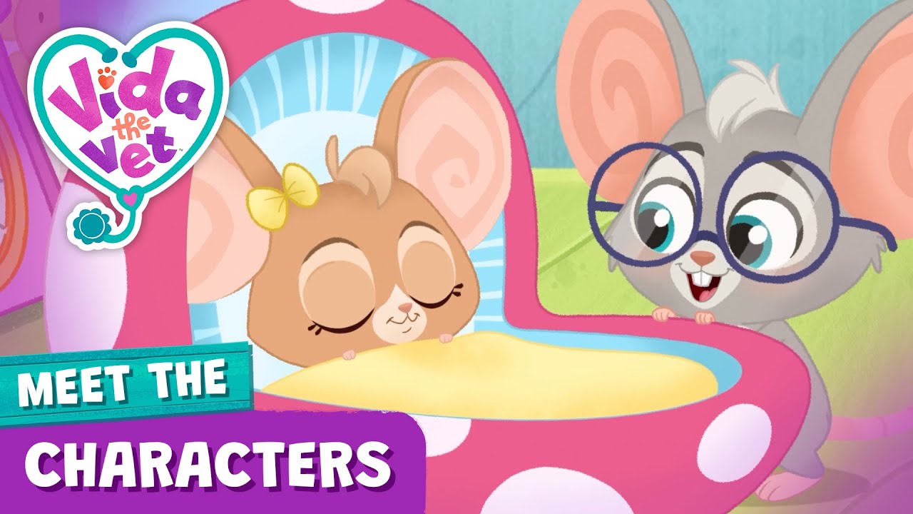 Let’s Meet Sunny and Baby Mouse! 🐁🐭 | Vida the Vet | Cartoons for - YouTube