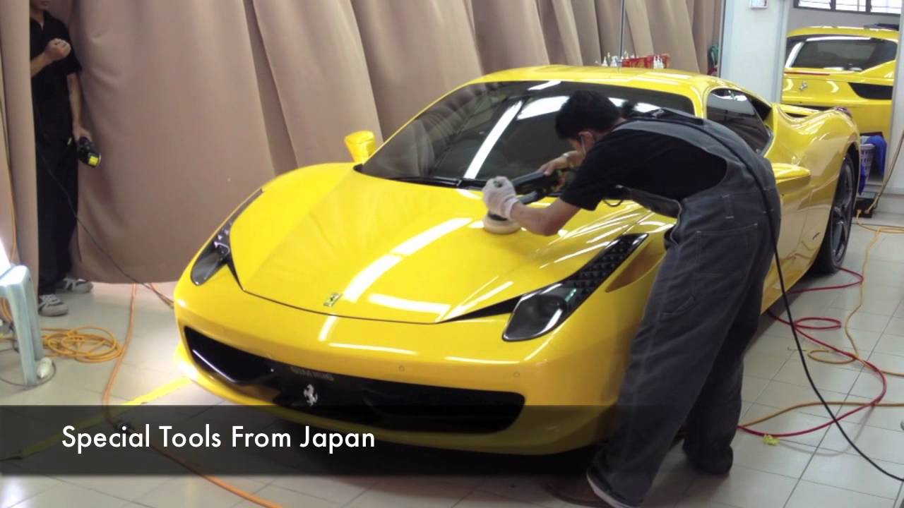 G Guard Car Polish, Detailing and Coating Malaysia ( Ferrari F458 ...