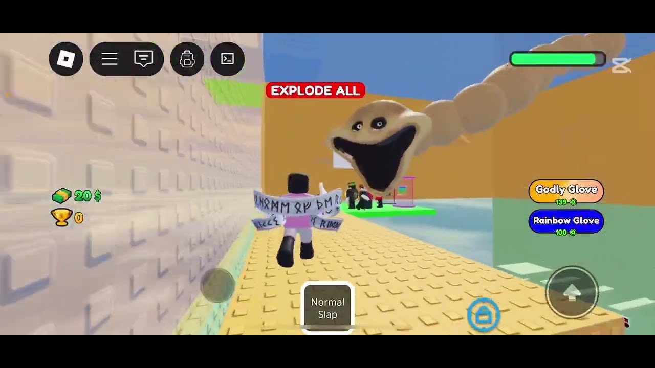 NEVER AGAIN. Scary Troll Slap Tower (funny) | Roblox - YouTube