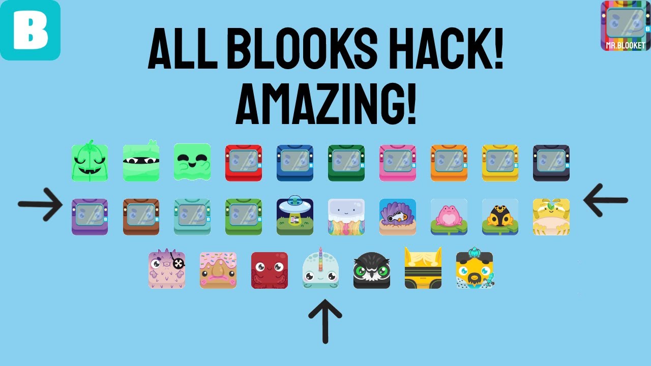 All Blooks Hack! - YouTube