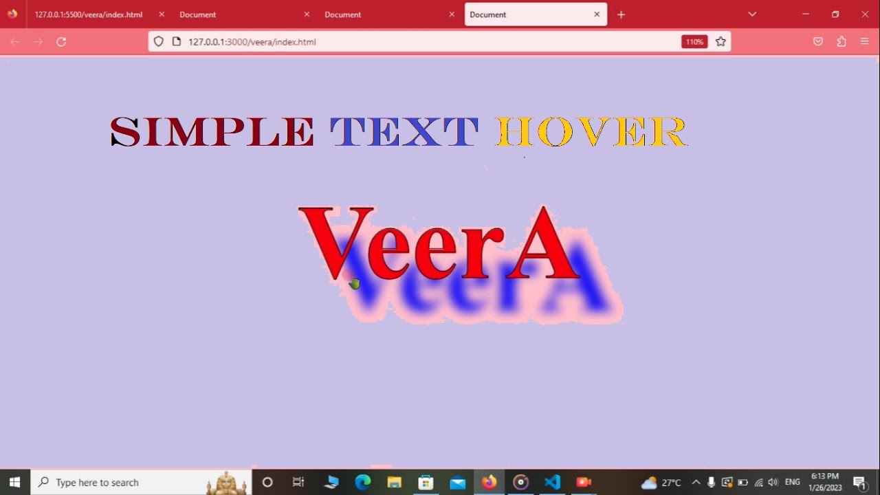 Hover Effect and shadow in css. - YouTube