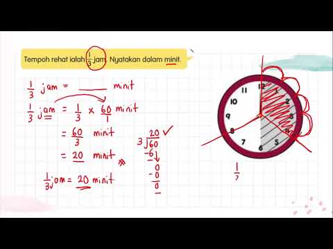 Tukar Unit Masa: Jam ke Minit - YouTube