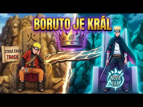Naruto fanoušci tohle NESNESOU… Boruto právě převzal trůn ! 💀
