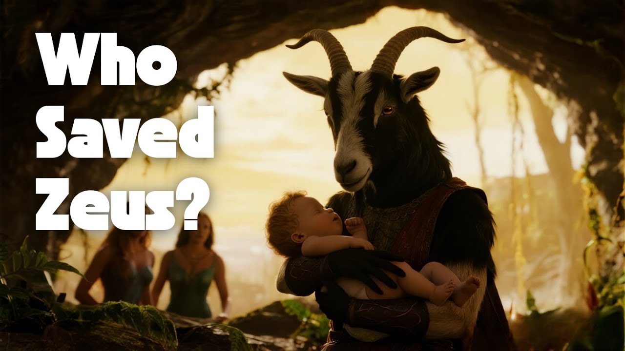 Who Saved Baby Zeus? 🍼 The Untold Myth of Amalthea - YouTube