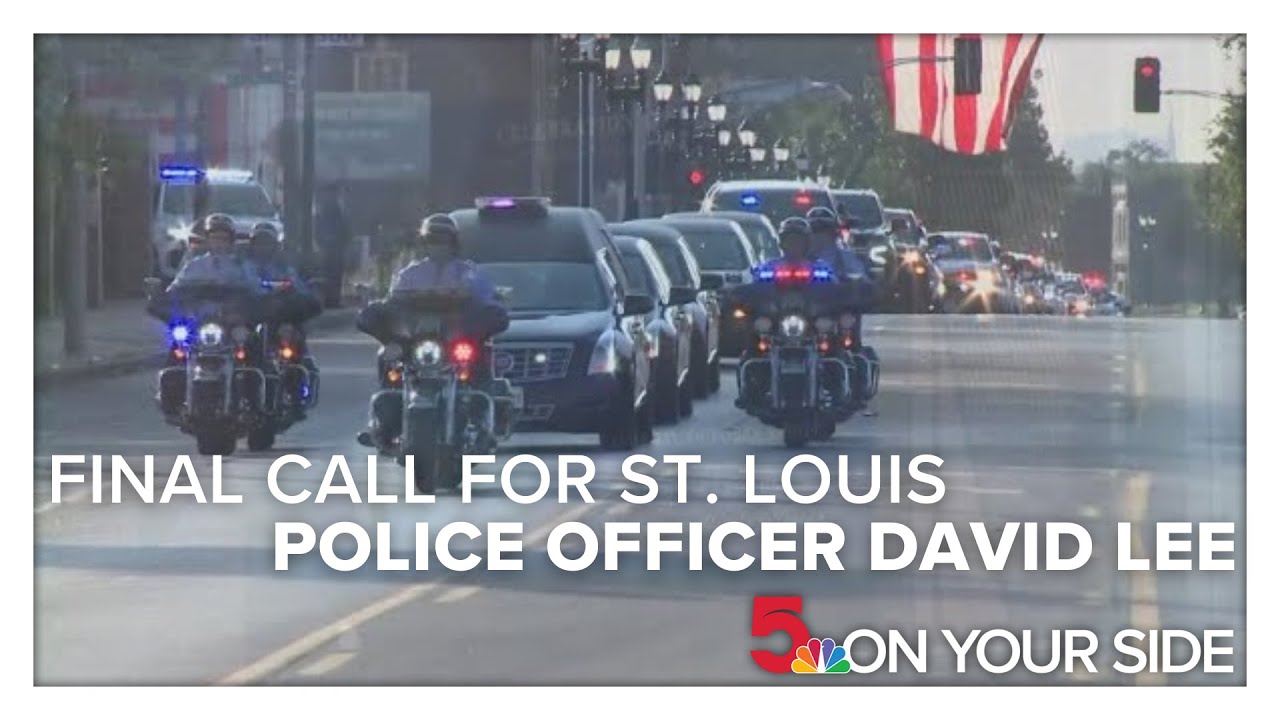 Final call for St. Louis Officer David Lee - YouTube
