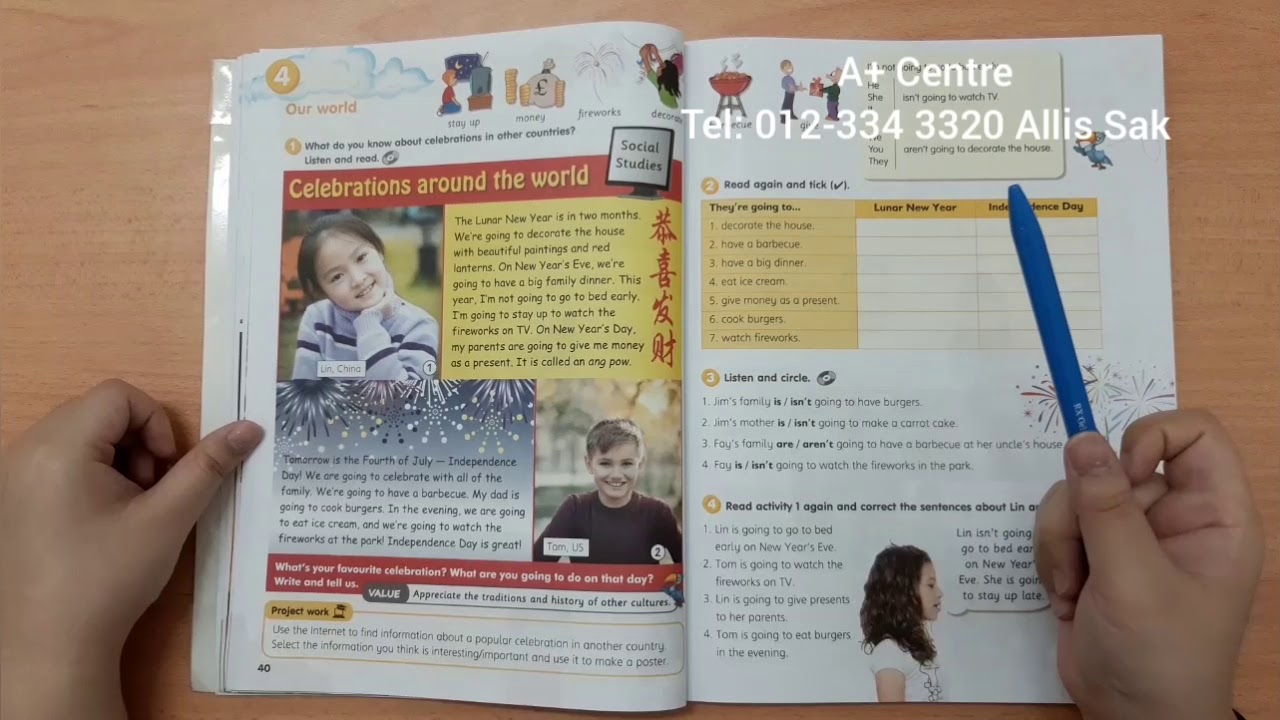 Year 4 / SJKC / Cambridge English textbook / Module 4 / Our world - YouTube