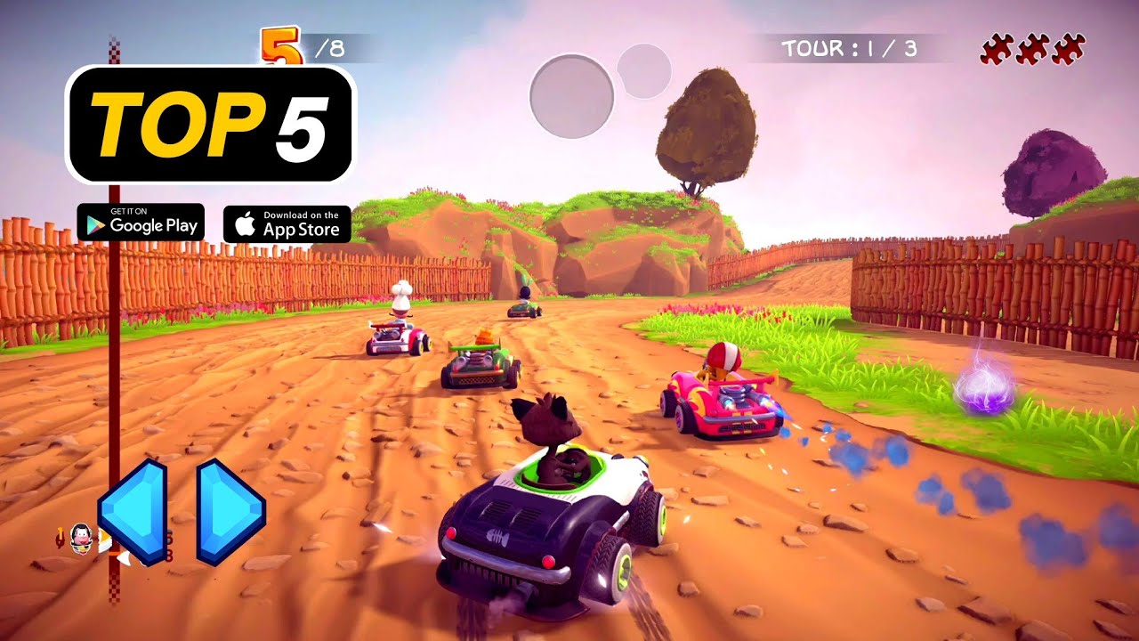 TOP 5 Best KART RACING games for Android 2023 (Offline/Online ...