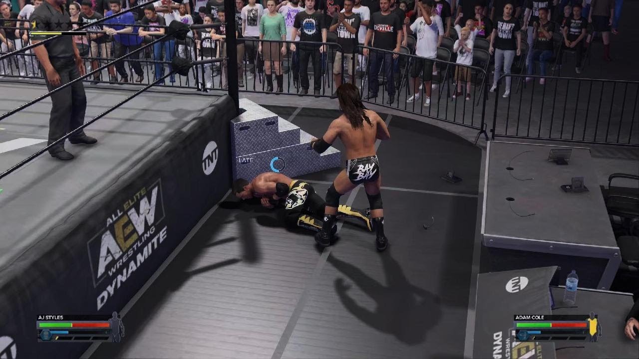 Adam cope vs aj styles - YouTube