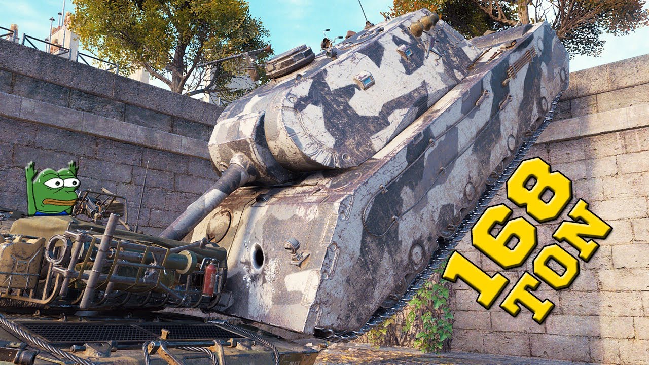 VK 168.01 (P) - PURE HEAVY METAL - World of Tanks - YouTube