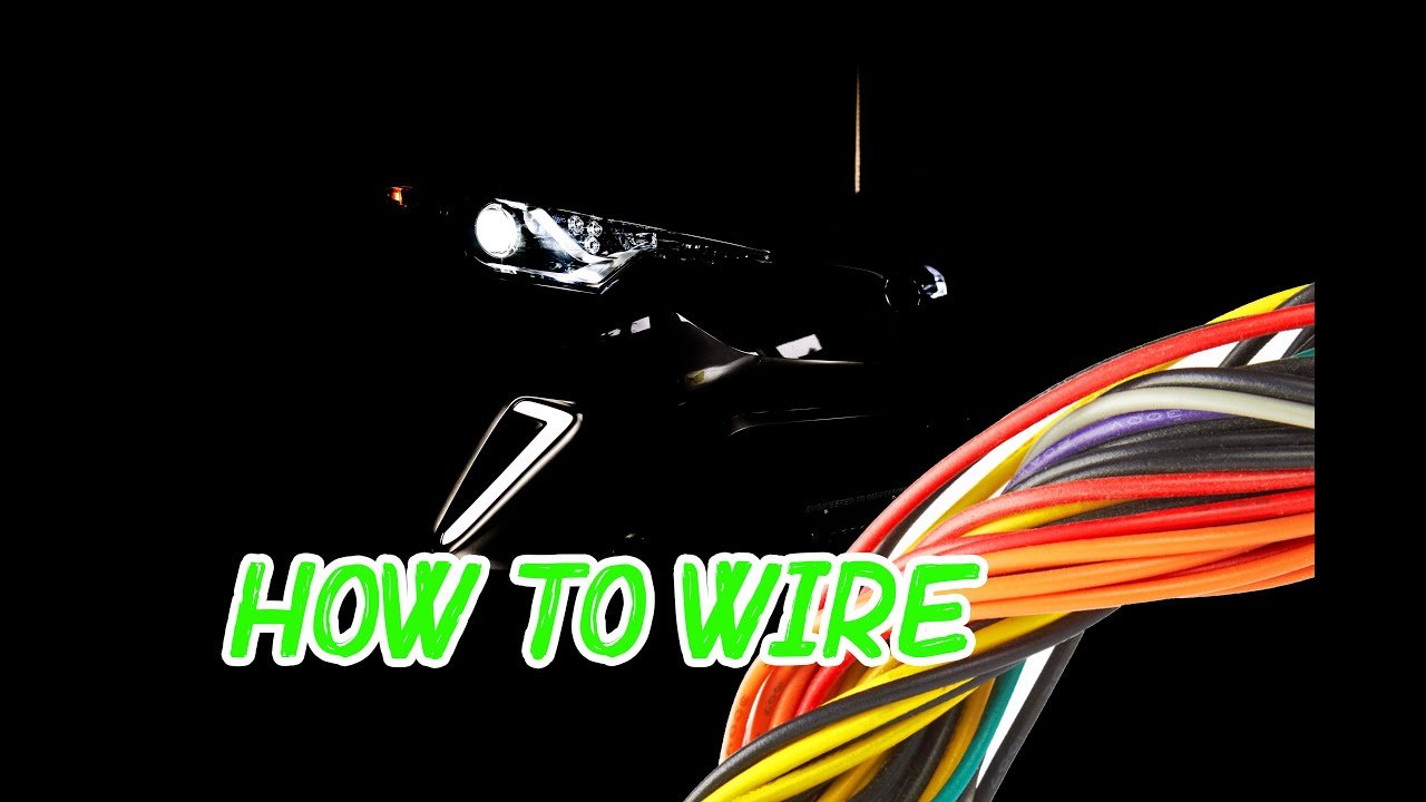 How to wire Front Lower DRL For Toyota C-HR - YouTube