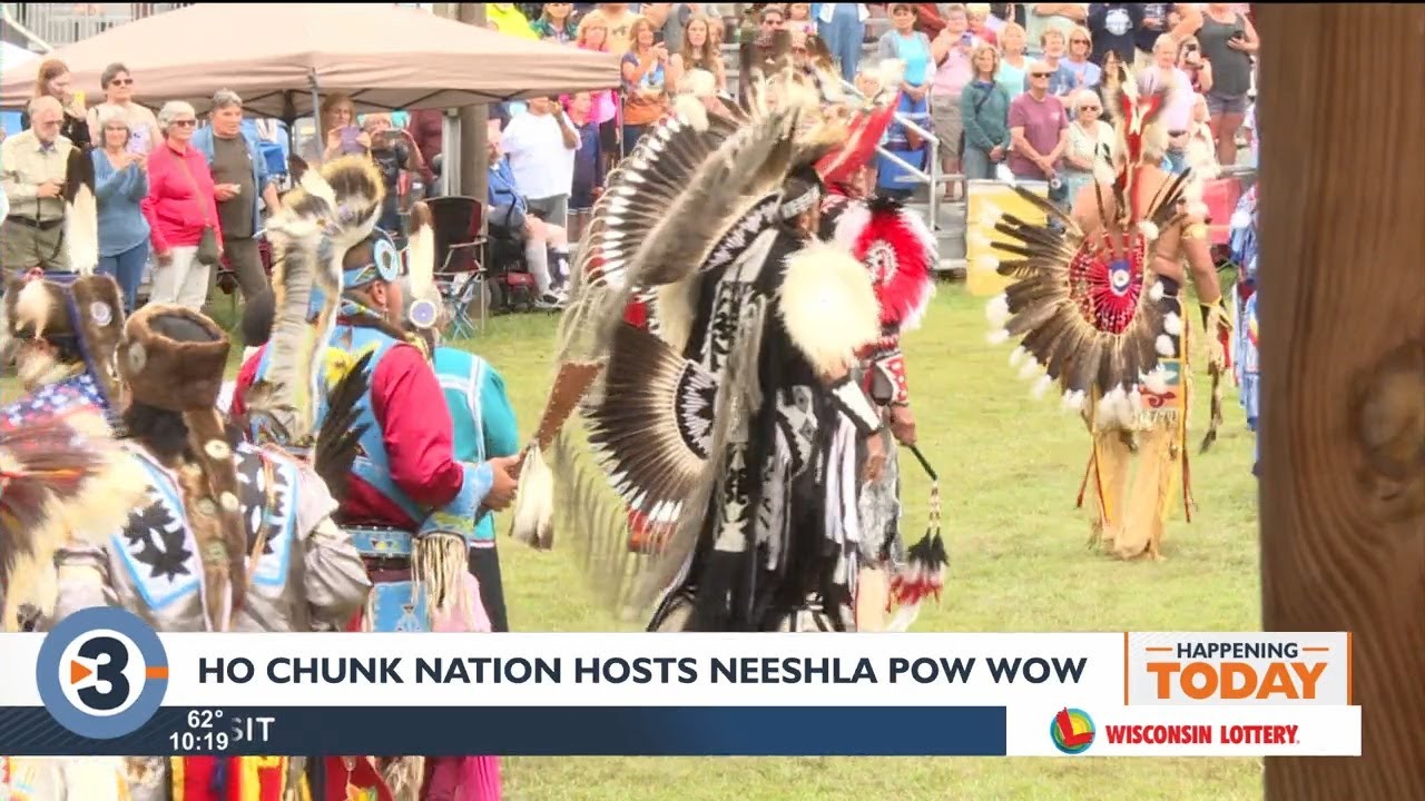Ho-Chunk Nation hosts Neeshla Pow Wow - YouTube