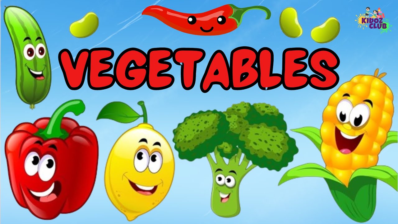 VEGETABLES | Vegetables For Kids | Learn Vegetables Name | Kids Video ...