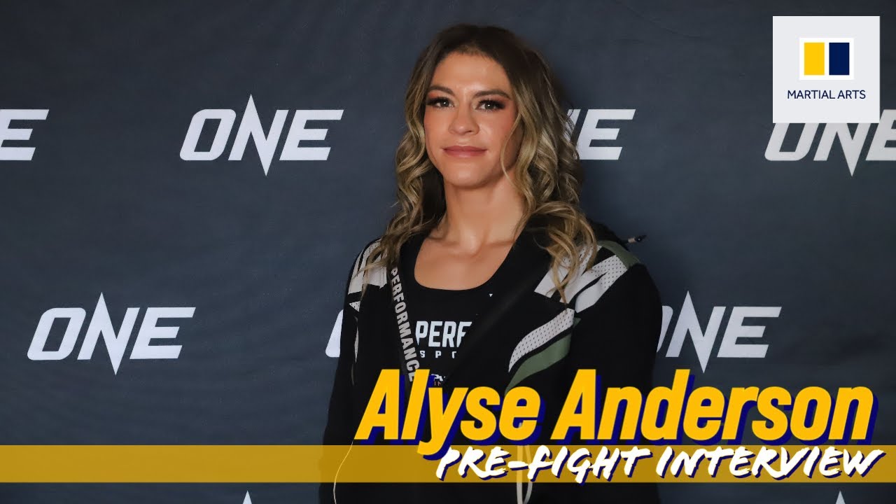 Alyse Anderson: I'll "prove everyone wrong" vs Stamp Fairtex | ONE ...