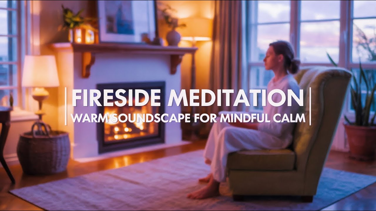 Fireside Meditation | Warm Soundscape for Mindful Calm - YouTube